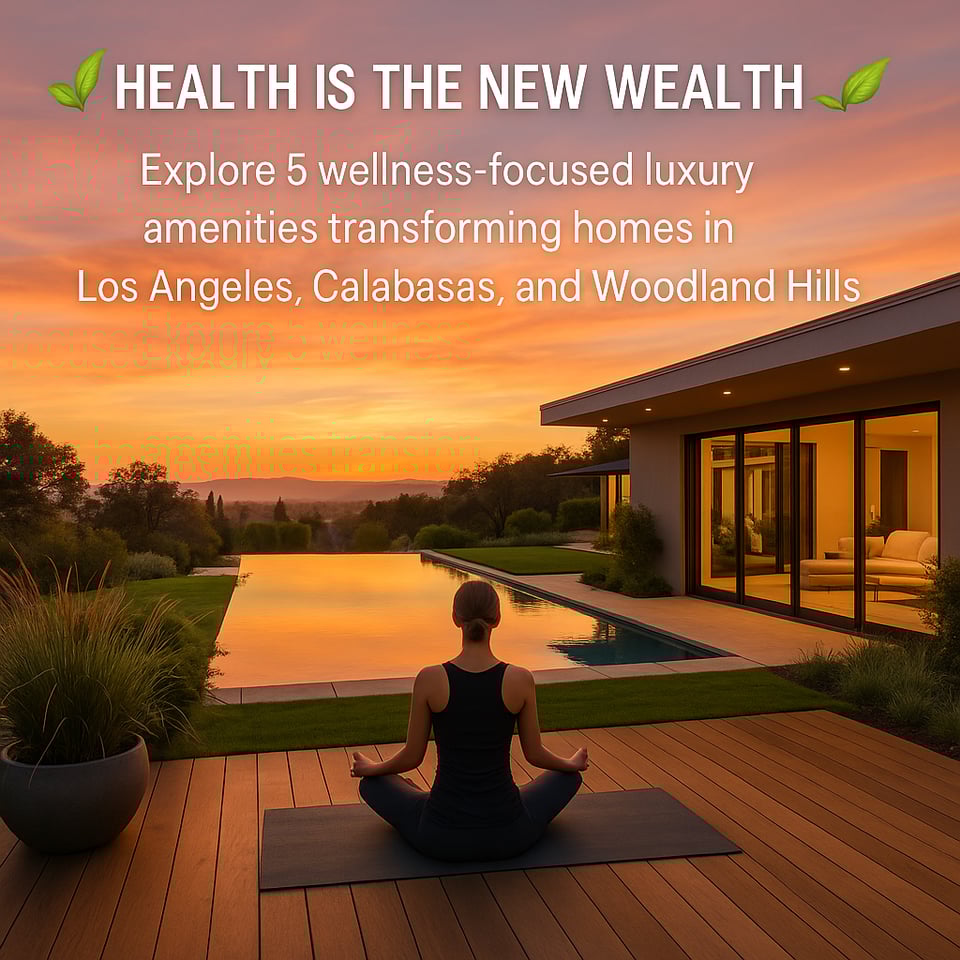 Top 5 Wellness Amenities in Luxury Homes | Getzels Group