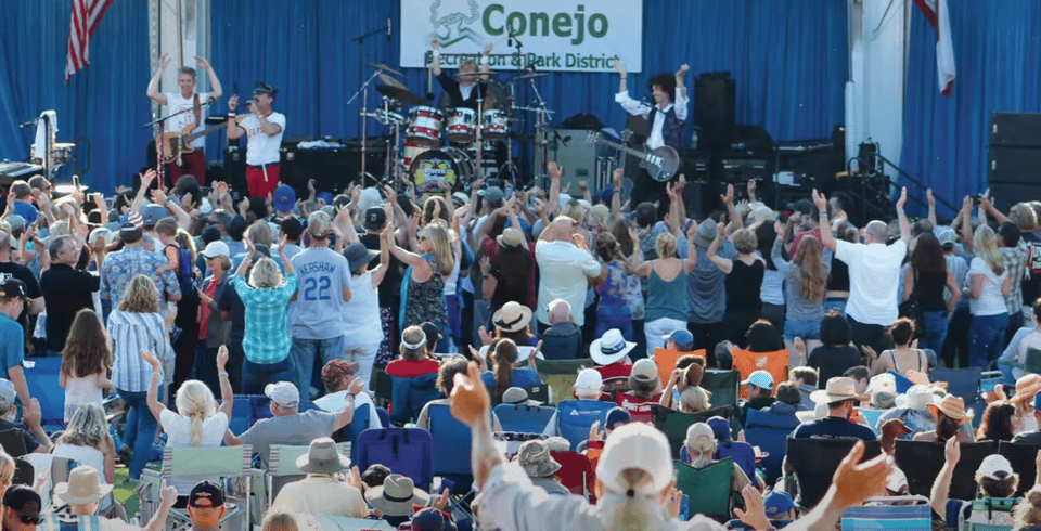 Conejo Valley summer concerts, free music in the park 2025,