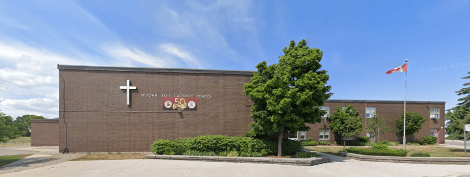 St. John XXIII Catholic Elementary School Mississauga - Erindale school ...