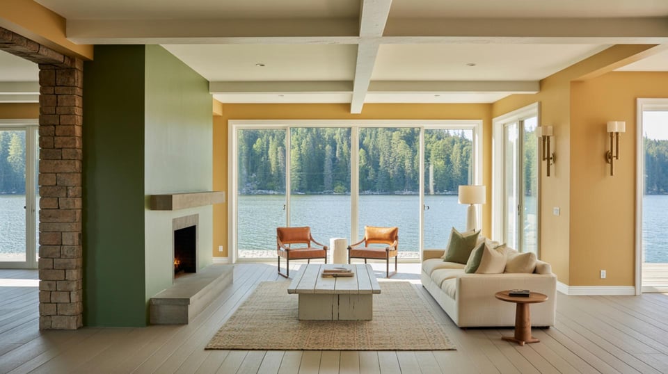 Perfect Paint Colors for Inland Lakes Homes