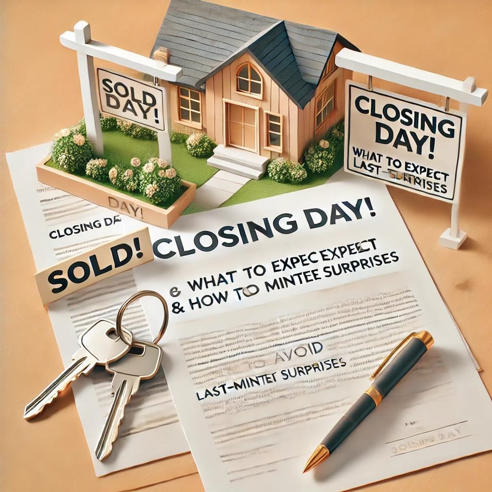 Sellers Closing Day Pen Realty