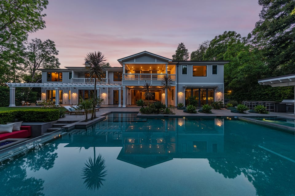Inside The $25 Million Brentwood Mansion Of Former Turner CEO