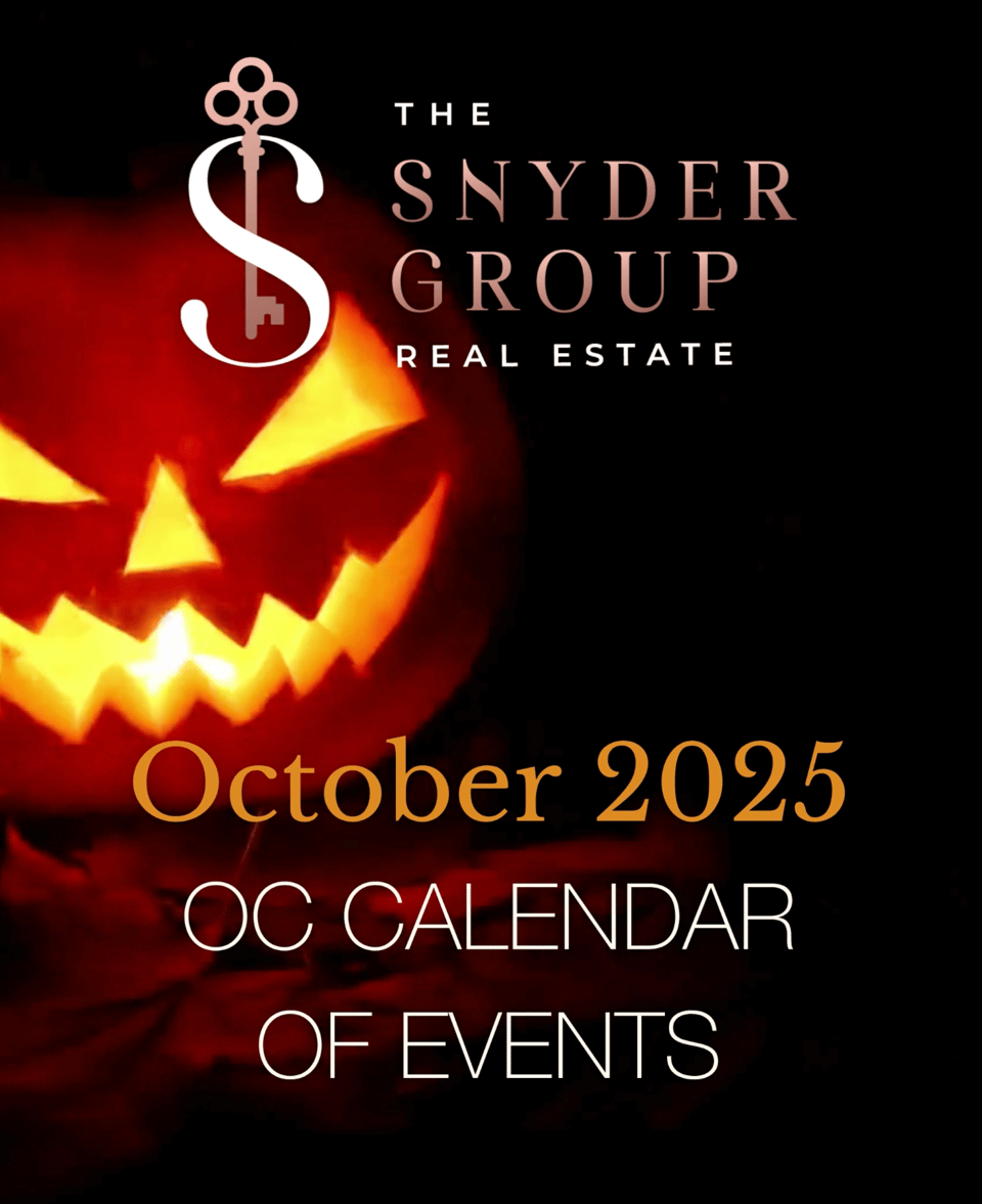 oc-calendar-of-events-october-2025 | The Snyder Group