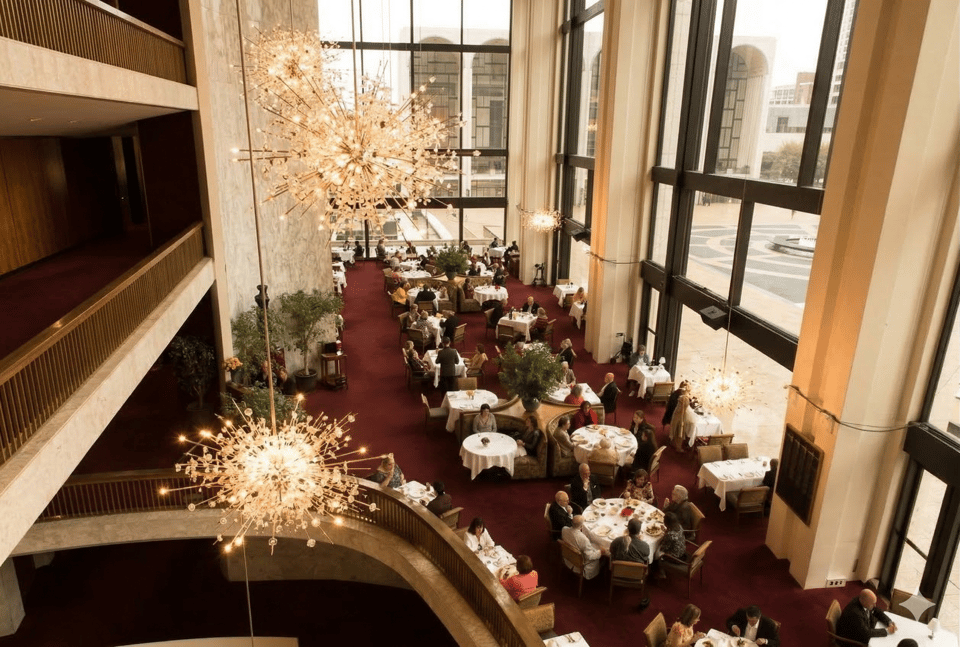 Grand Tier Metropolitan Opera Dining Lincoln Center | Nika Leoni