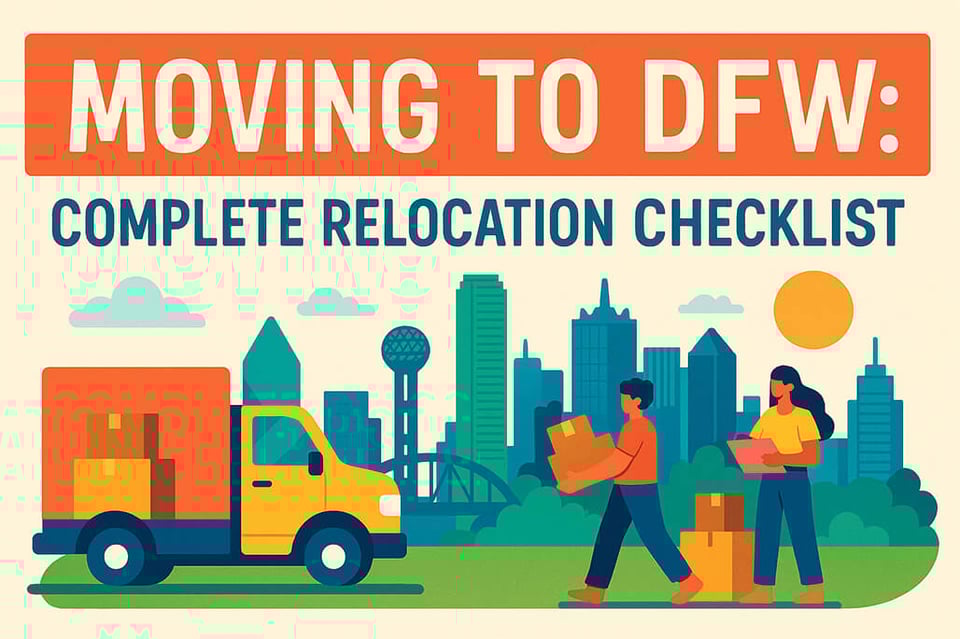 First Week in DFW: Newcomer Checklist for 2025