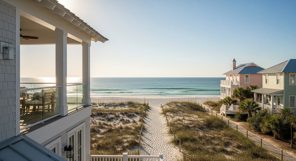 Gulf-Front vs Gulf-View on 30A: Seaside Terms Guide