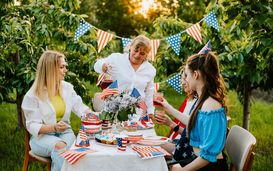 Celebrate the 4th of July in Savannah, Georgia.