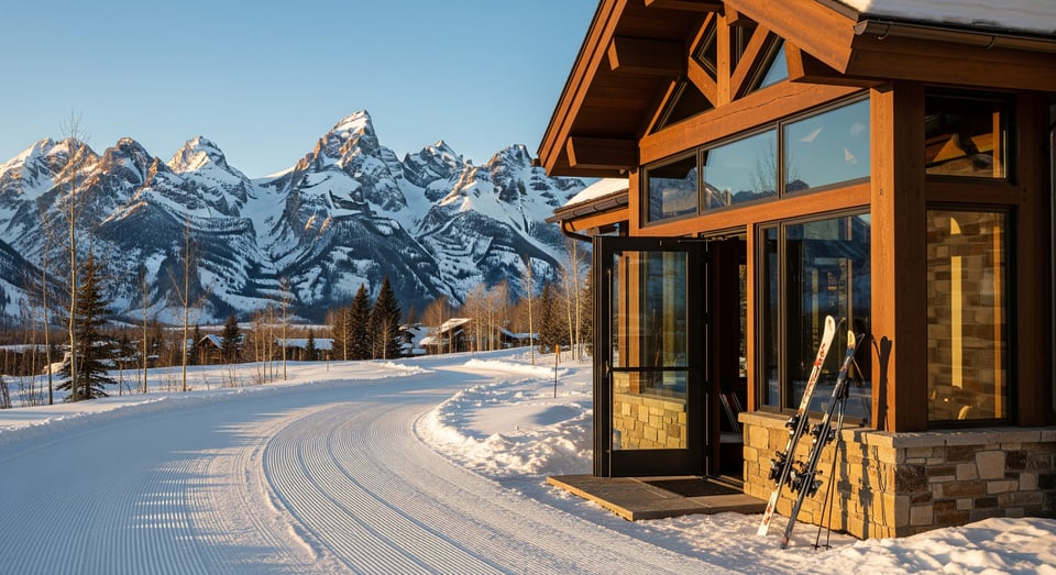 What Does Ski-In/Ski-Out Mean in Teton Village, WY?