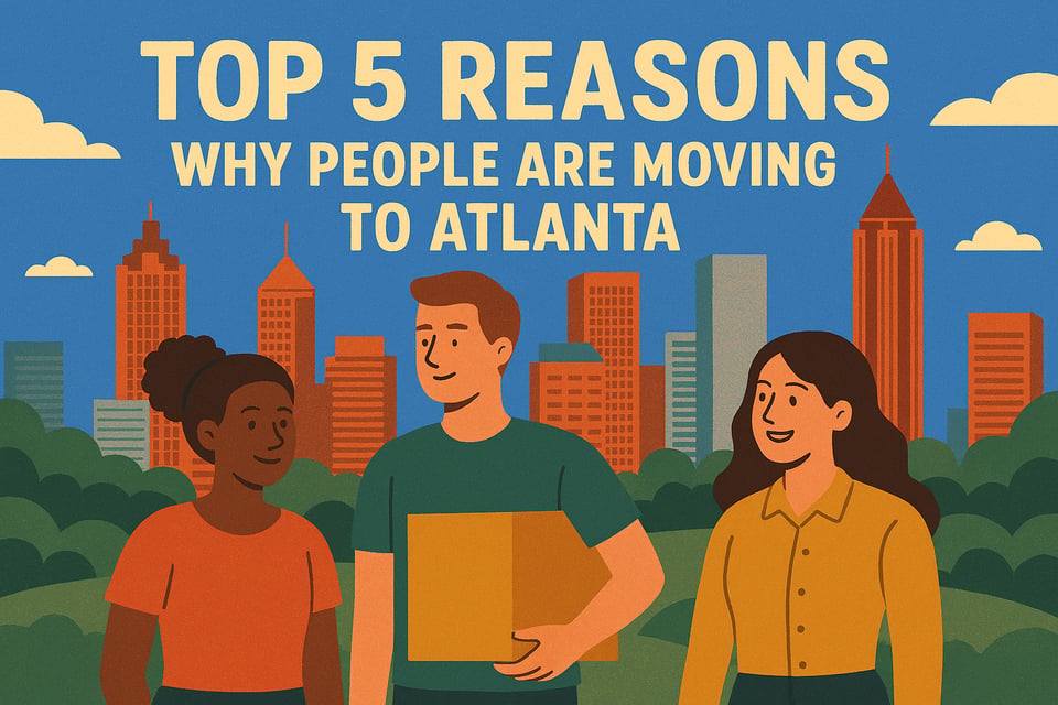 Top 5 Reasons People Are Moving to Atlanta, GA in 2024