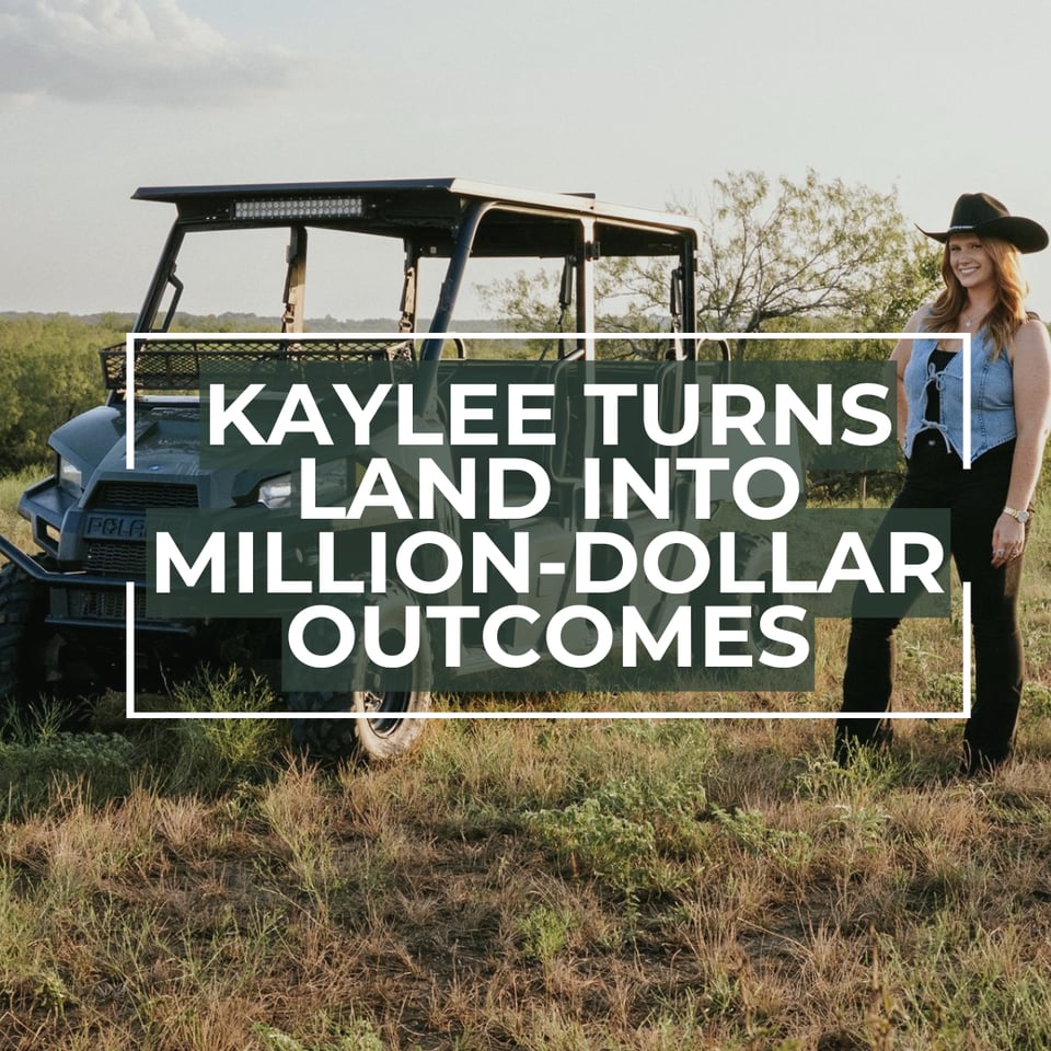 How Kaylee Helps Landowners Achieve Max Value