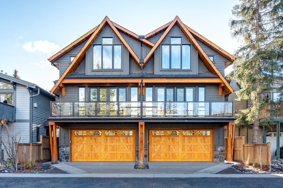 3NW 617 4th Street Canmore – New Construction 4-Bedroom Luxury Townhome ...