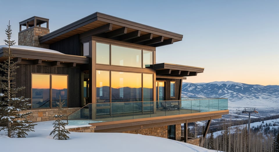 Tour Powder Mountain & Snowbasin New Builds in Eden