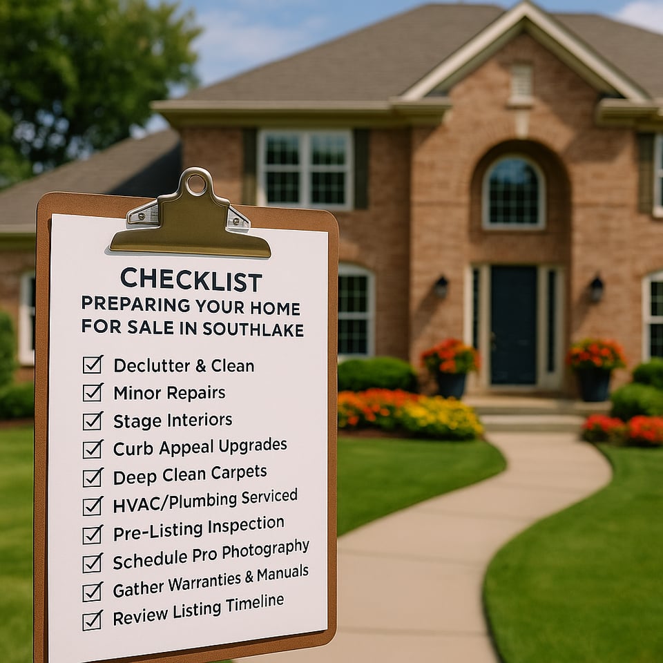 Southlake Home Selling Checklist: How to Prepare Your Home for a Fast ...