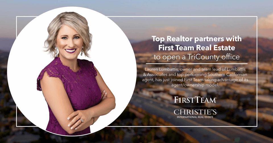 Top Realtor Joins First Team Real Estate for Growth