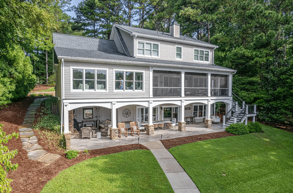 Lake Oconee Lakefront Home at 1360 Plantation Drive
