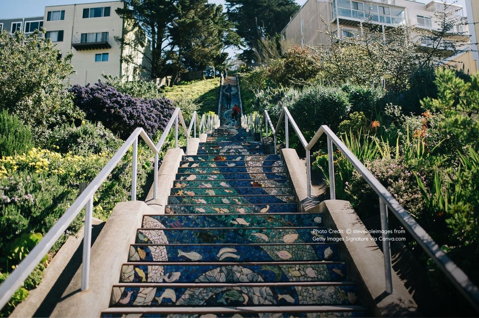 Hidden Stairways of San Francisco