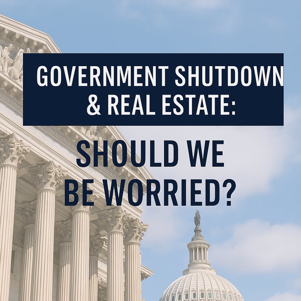What a Government Shutdown Means for Real Estate (And What You Should ...