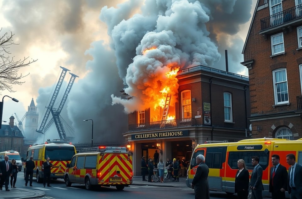 Flames at The Firehouse: Brendan Brown on the Loss of an Iconic Landmark