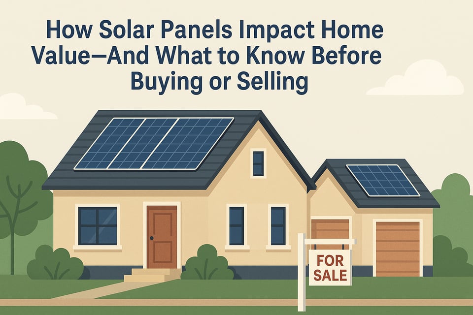 How Solar Panels Impact Home Value | What Buyers & Sellers Should Know