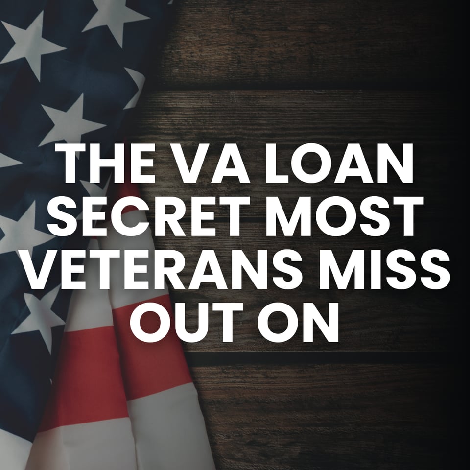 Key VA Loan Benefit Most Veterans Overlook | Denise McManus