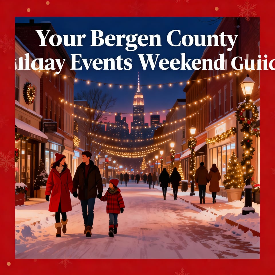 Your Bergen County Holiday Events Weekend Guide