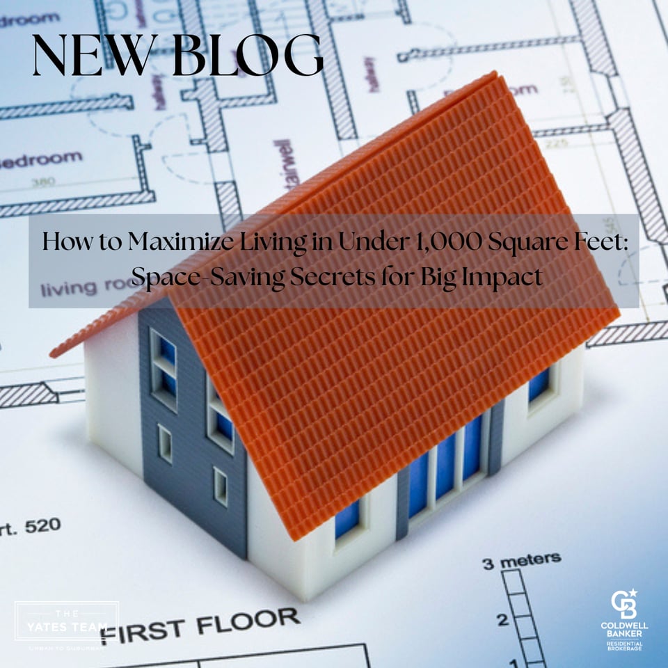 How to Maximize Living in Under 1,000 Square Feet: Space-Saving Secrets ...