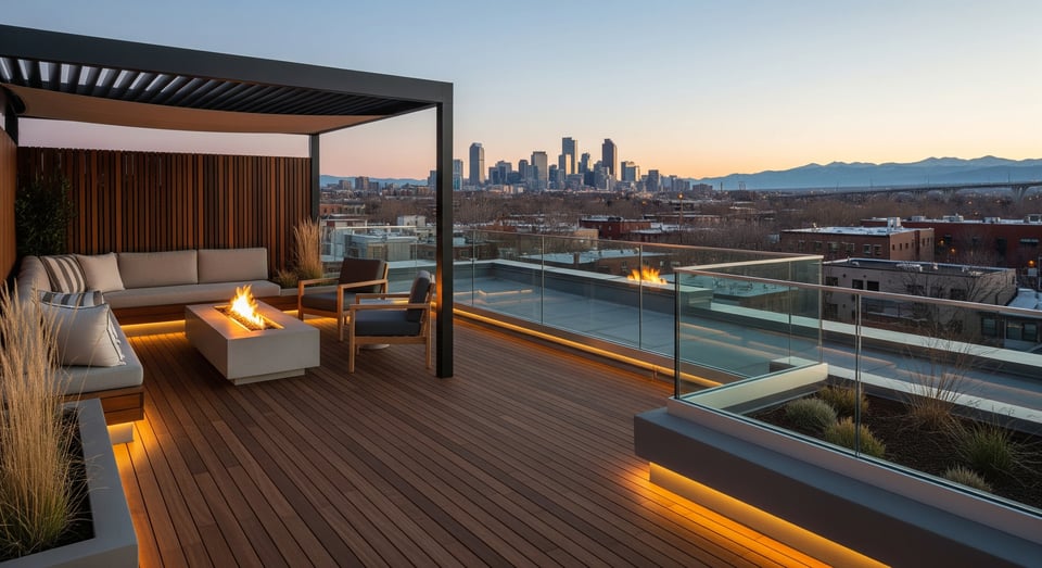 Rooftop Deck Retrofits LoHi Townhomes – Plan Right