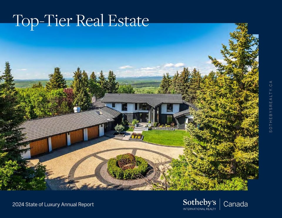 Sothebys Top-Tier Real Estate: 2024 State of Luxury Annual Report