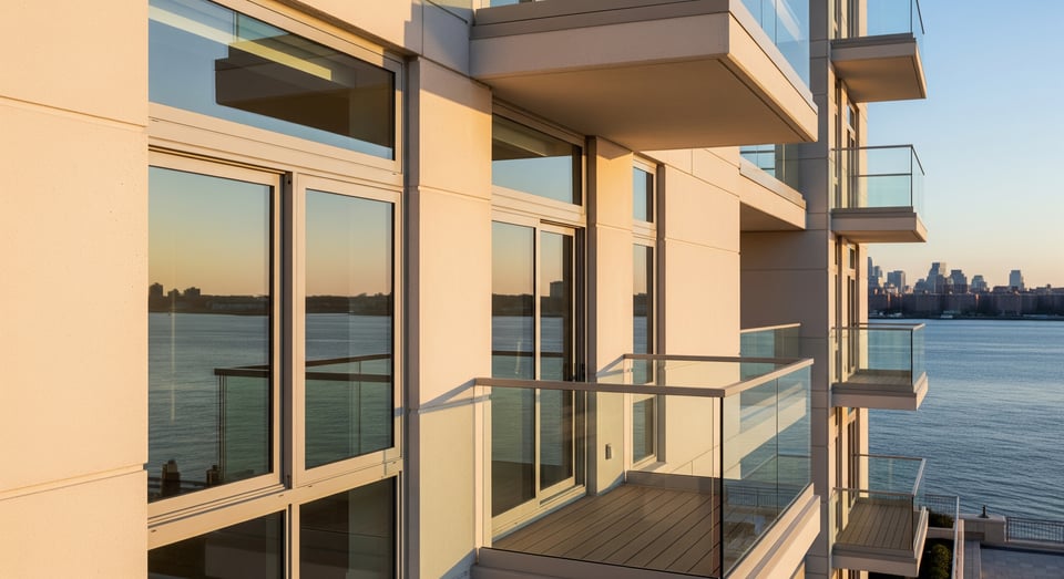 Waterfront Windows and Balconies That Last in Hoboken, NJ