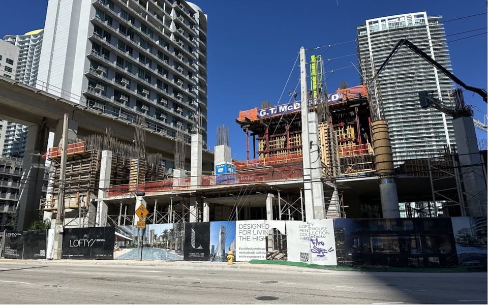 December 2024 | Construction Underway on First 44-Story Tower at One ...