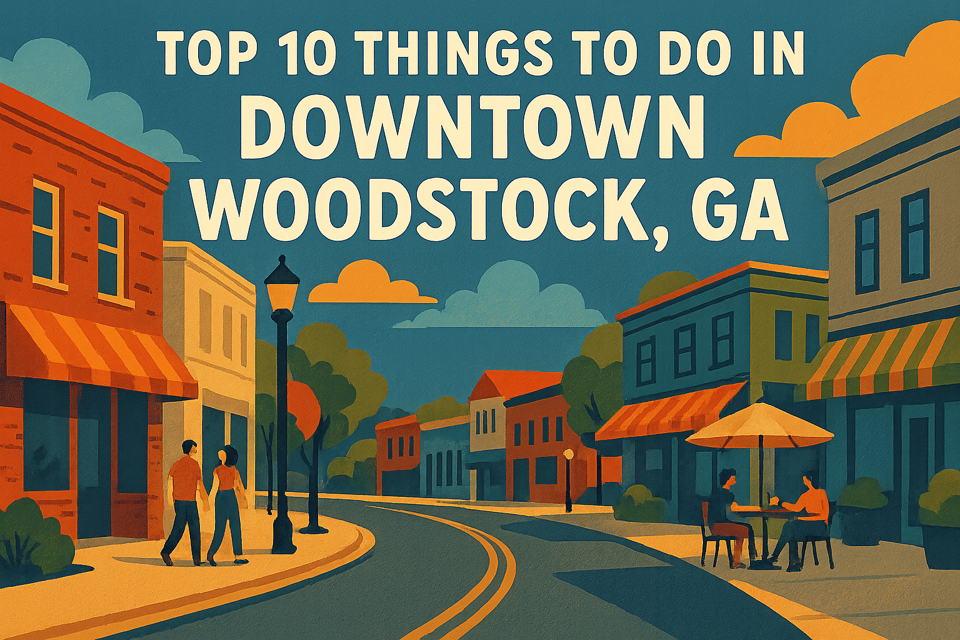 Top 10 Things to Do in Downtown Woodstock, GA