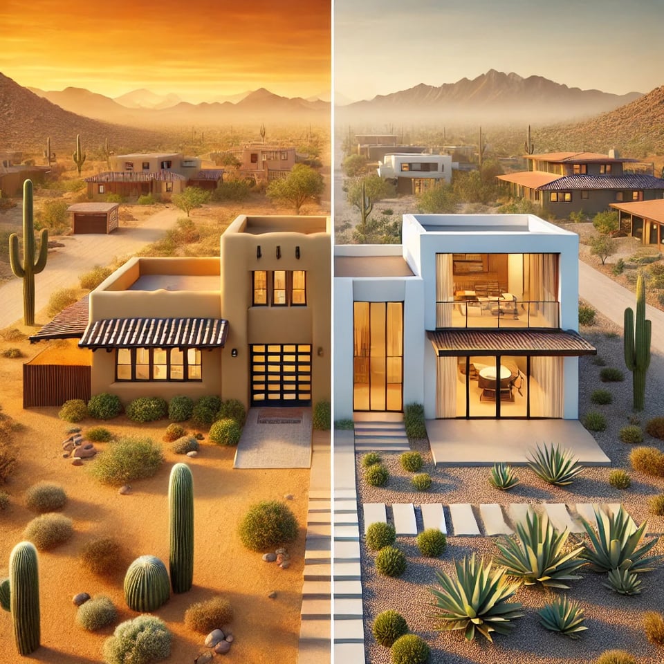 Phoenix real estate trends,New construction homes Scottsdale, resale ...