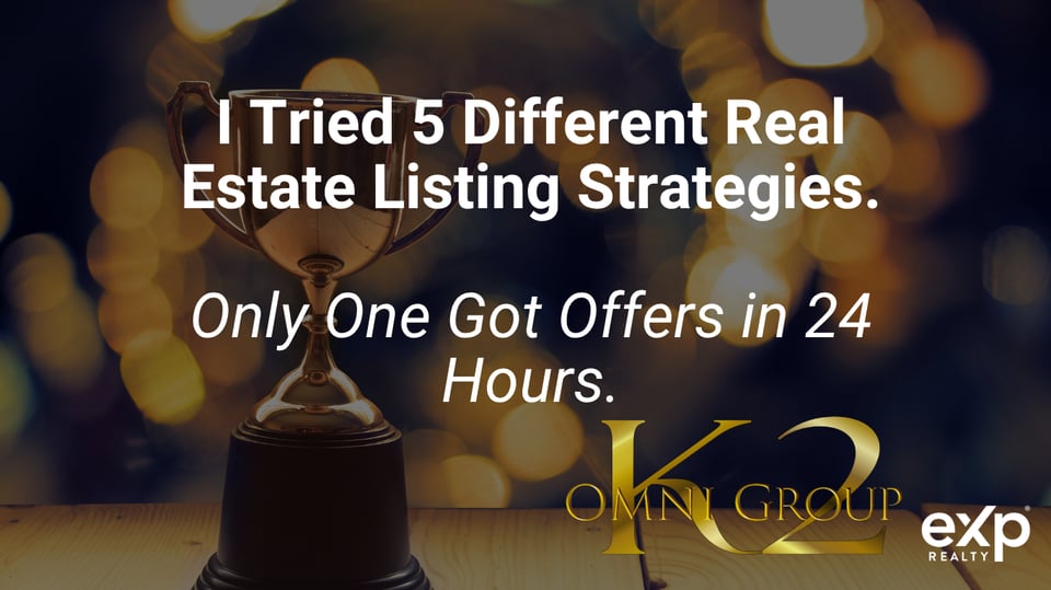 real estate listing strategies, how to sell a house fast | K2 Omni Group