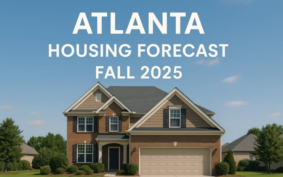 Atlanta Housing Forecast: Fall 2025