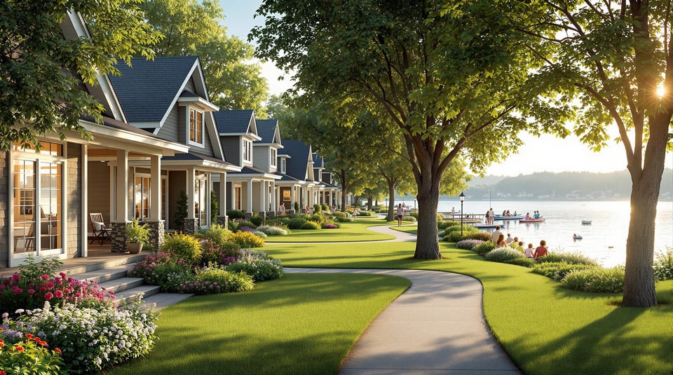 Mountain Island Lake, neighborhoods, lakeside living, Overlook, Mt Isle ...