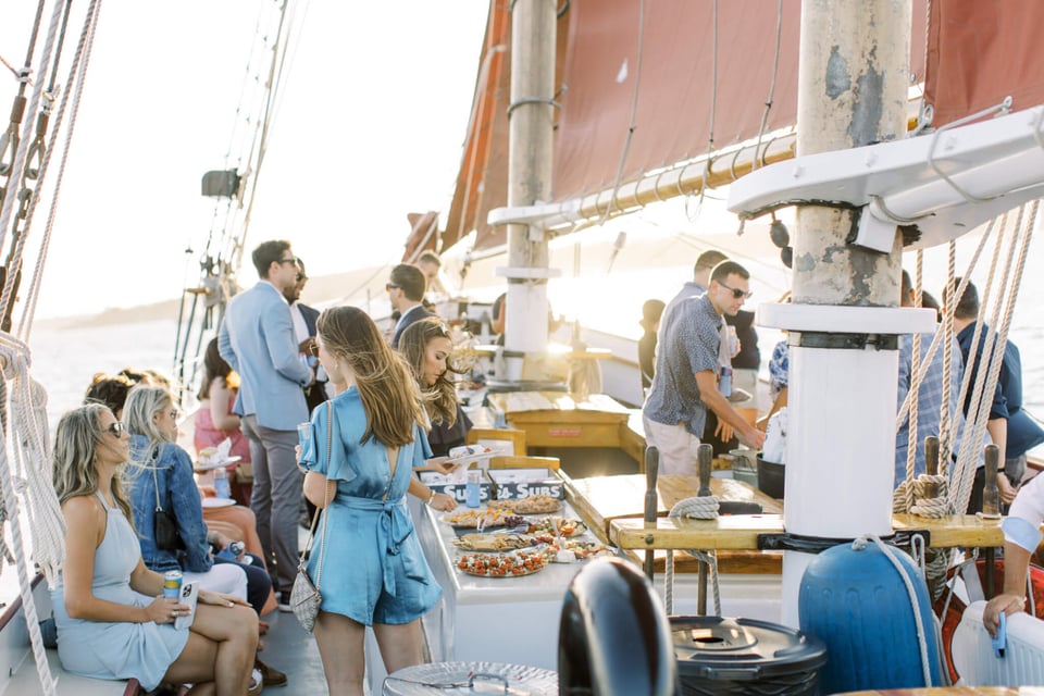 Wine & Cheese Sail in Newport - Sunset Cruise with BYOB & Gourmet ...