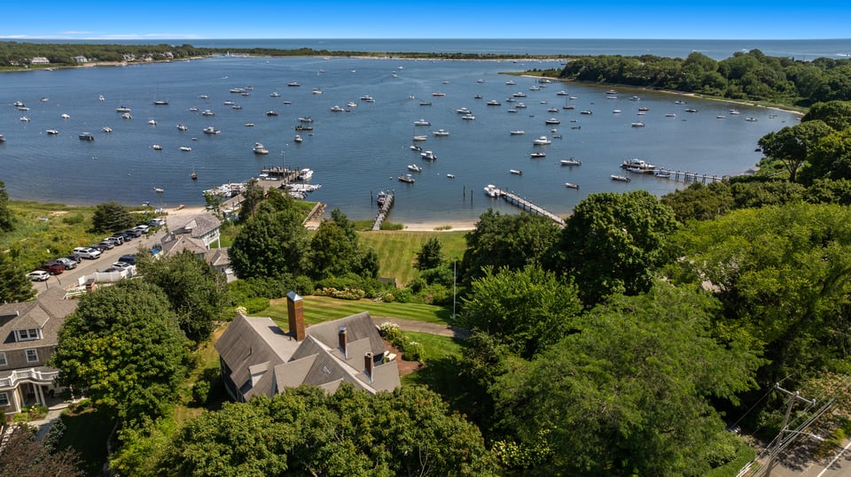 Deep-Water Dock on Cotuit Bay