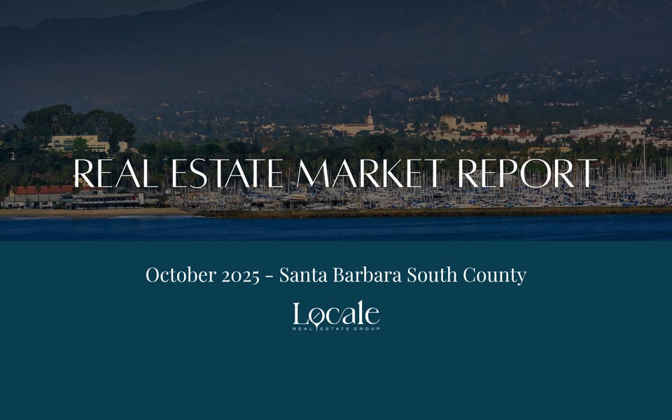Santa Barbara South County MLS Statistics For October 2025 | The Locale ...
