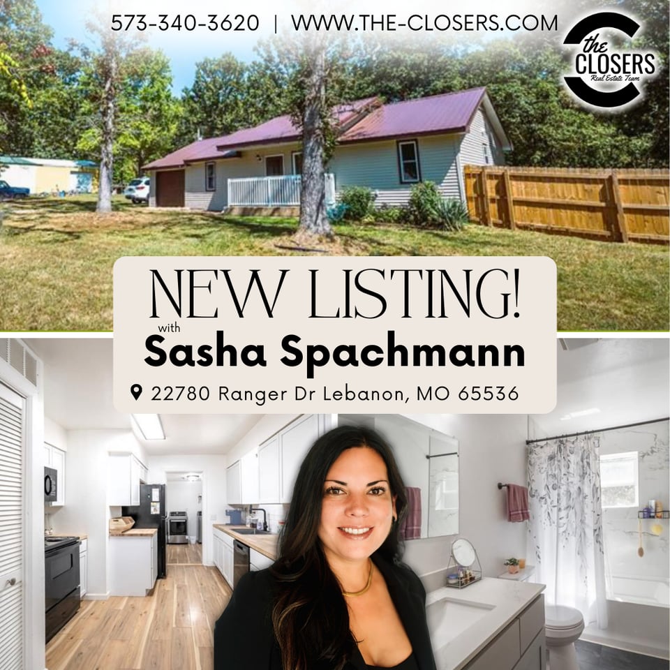 Just Listed - Sasha Spachmann | The Closers