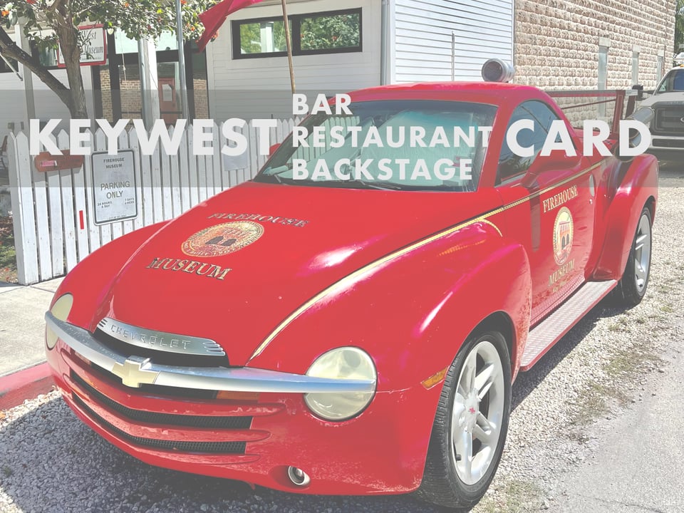 Key West Bar Card - Save Big in Key West