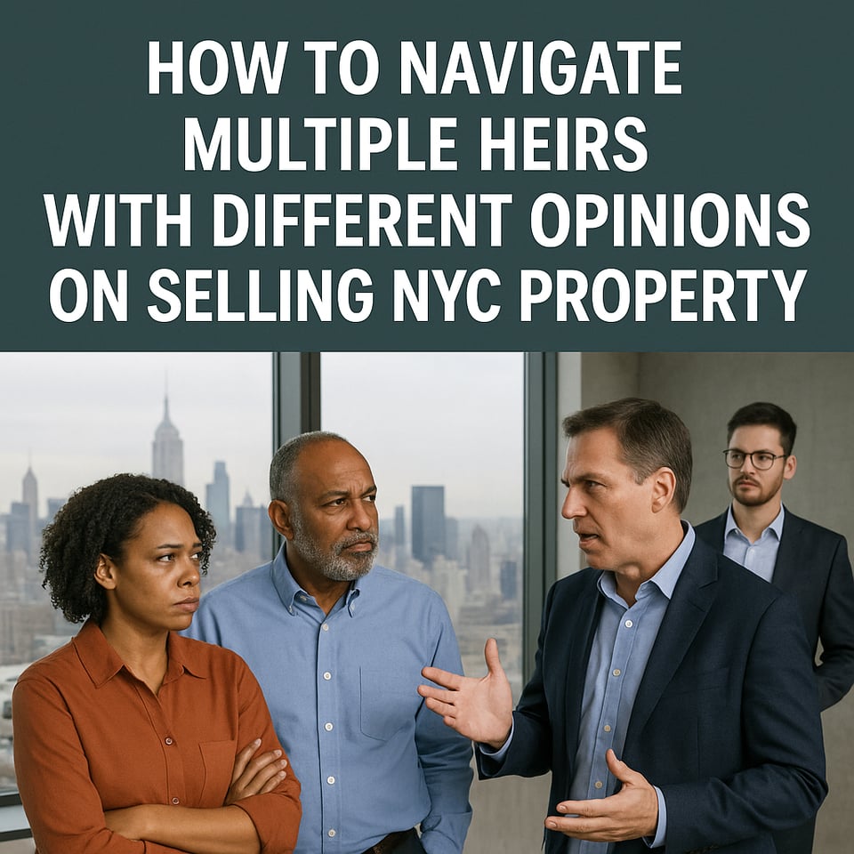 How to Navigate Multiple Heirs with Different Opinions on Selling NYC ...