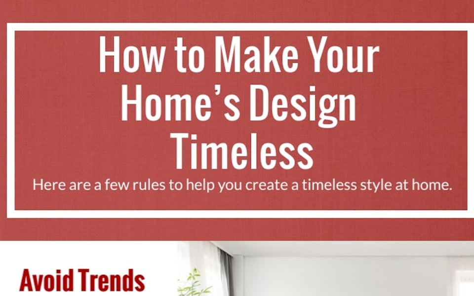 How to Make Your Home’s Design Timeless | Blog | Richard Pearrell