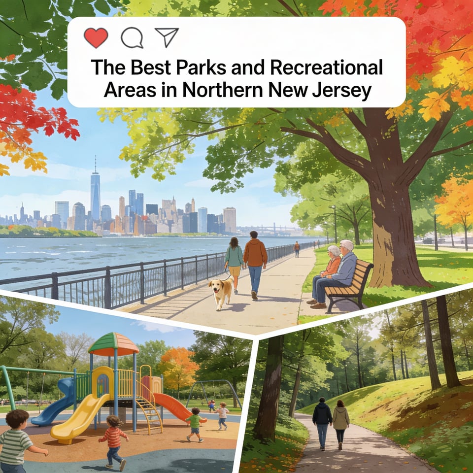 The Best Parks and Recreational Areas in Northern New Jersey