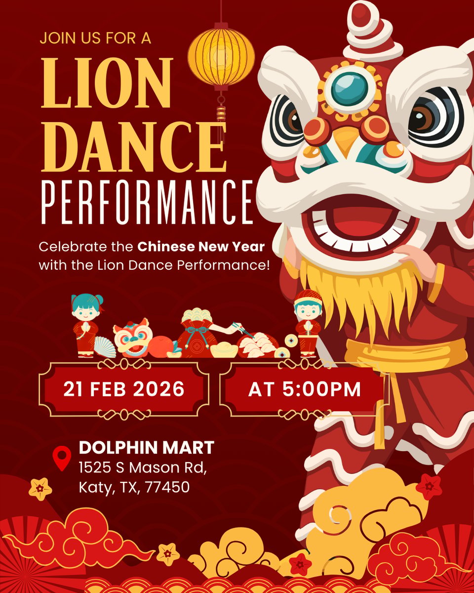 🧧🐲 LION DANCE PERFORMANCE – Celebrate Chinese New Year With Us! 🐲🧧 ...