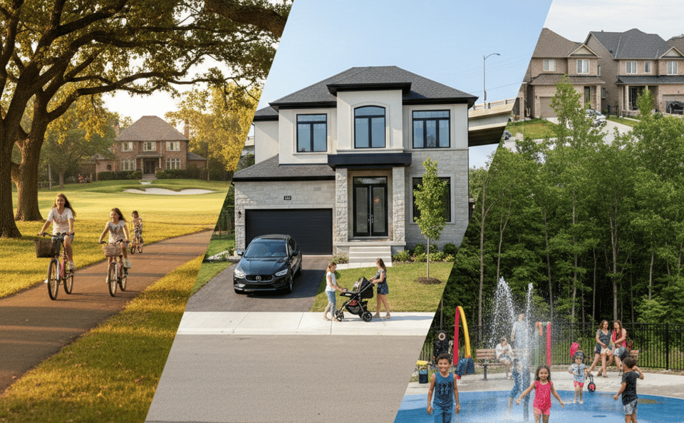 Best Family Neighbourhoods in Oakville - Glen Abbey, Joshua Creek ...