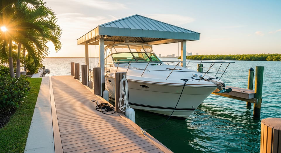 Siesta Key Dock Types & 34242 Waterfront Access Insights