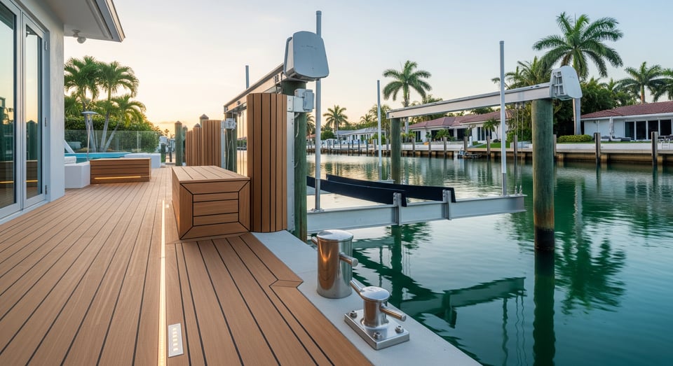 Top Dock Upgrades for Lighthouse Point Waterfront Homes