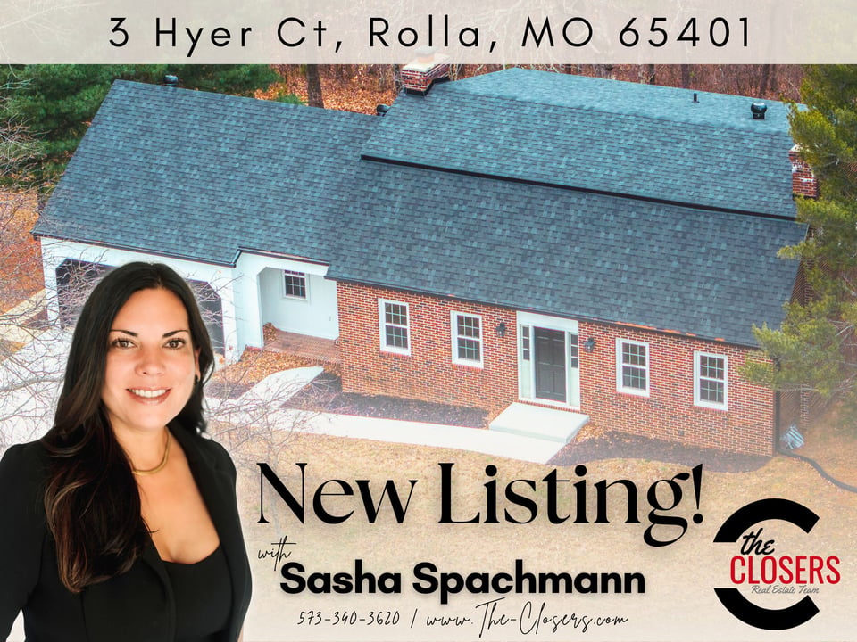 New Listing! - Sasha Spachmann | The Closers