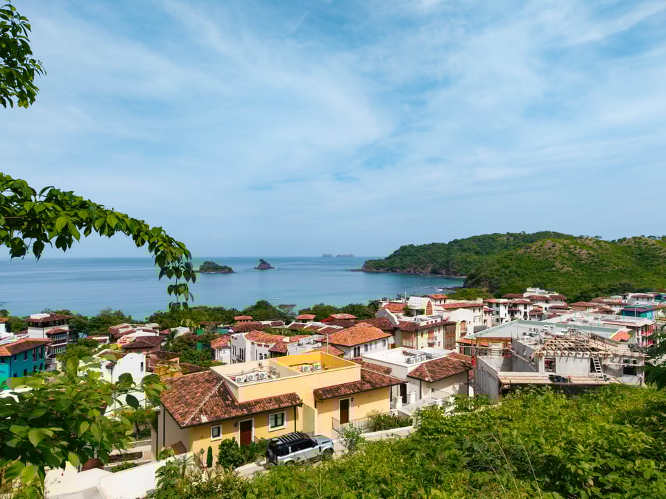 Lot 80 in Las Catalinas: a rare ocean-view homesite with full building ...