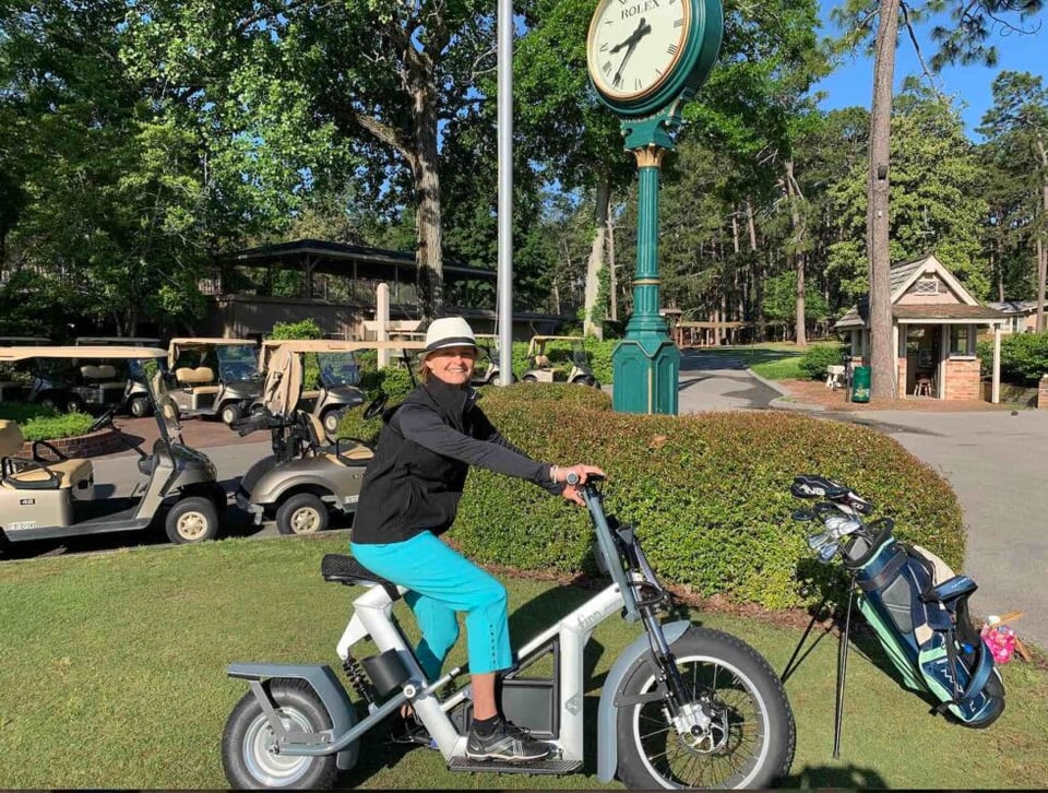 Golf on a Scooter! | Jamie McDevitt